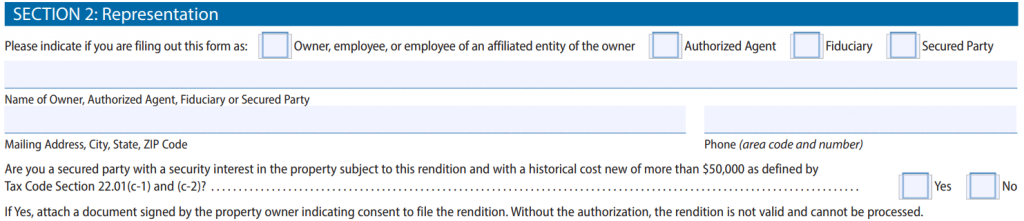 How To Complete Your Business Personal Property Rendition (Form 50-144 ...