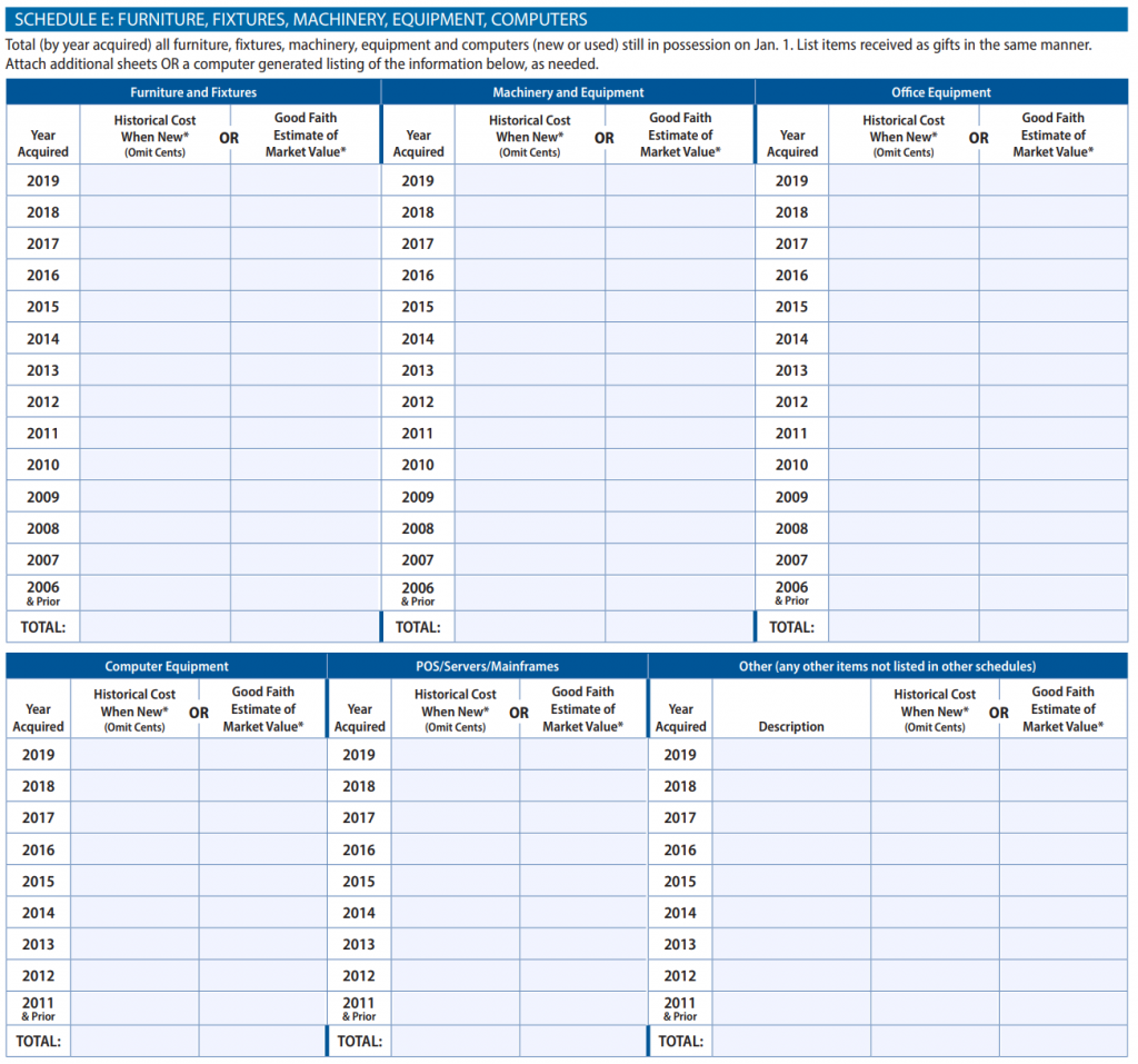 How To Complete Your Business Personal Property Rendition (Form 50-144 ...